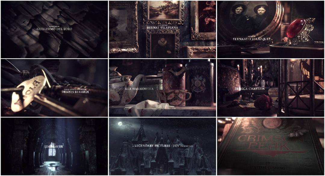 Crimson Peak 2015 — Art Of The Title